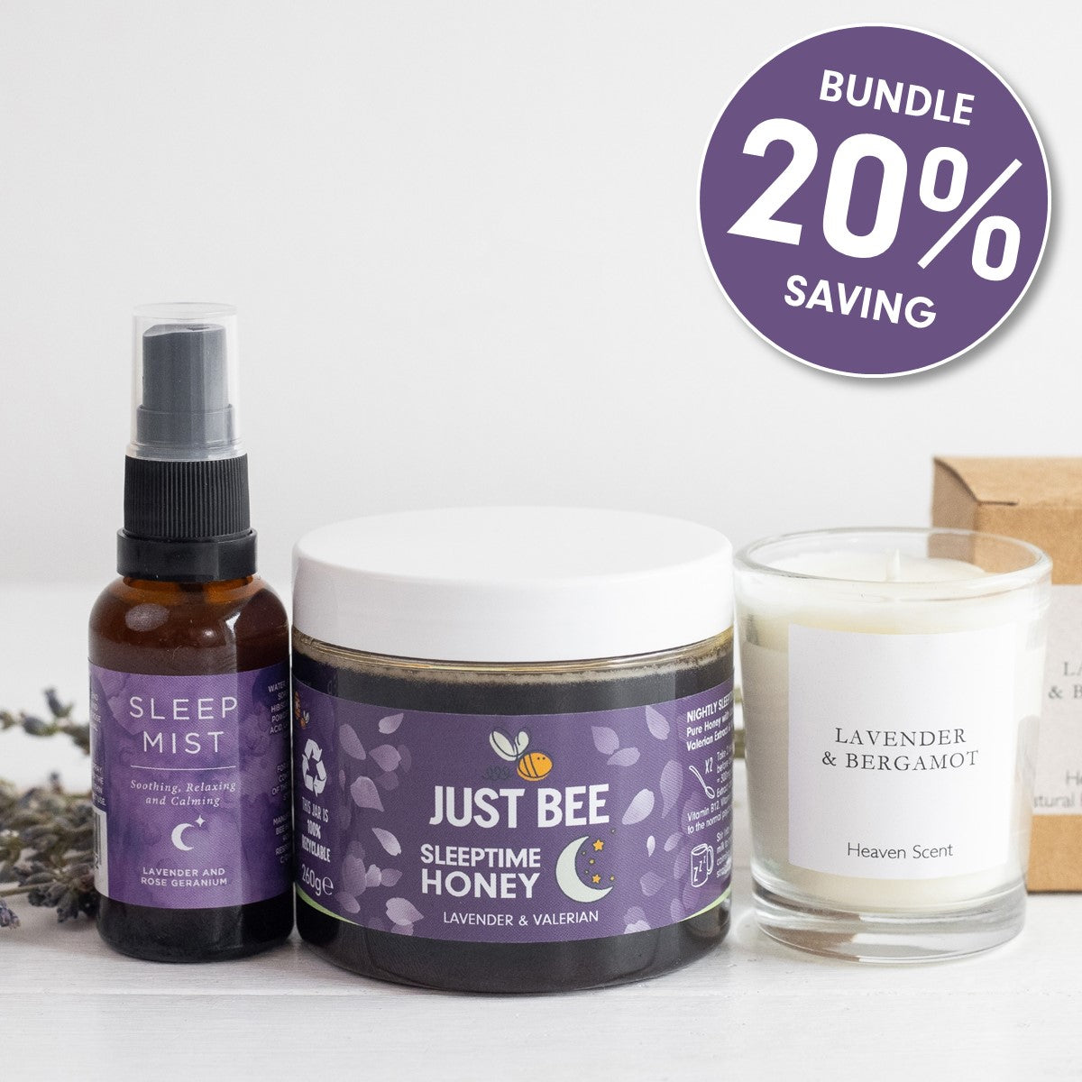 Sleep Well Bundle | Sleep & Relax | Just Bee Honey